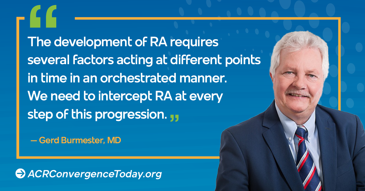 Researcher describes simple steps to intercept RA - ACR Convergence Today